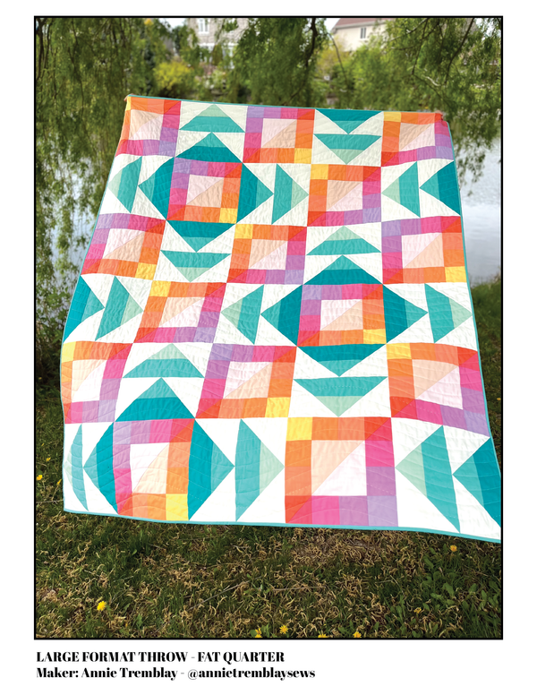 Mama Bird Quilt Pattern (Large Format) – Mommy and Me Quilt Co