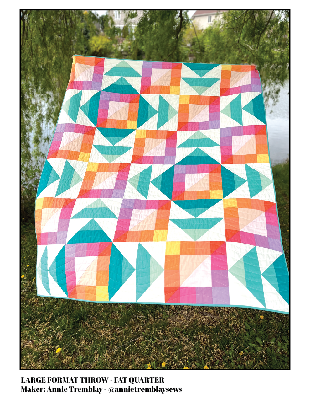 Mama Bird Quilt Pattern (Large Format) – Mommy and Me Quilt Co