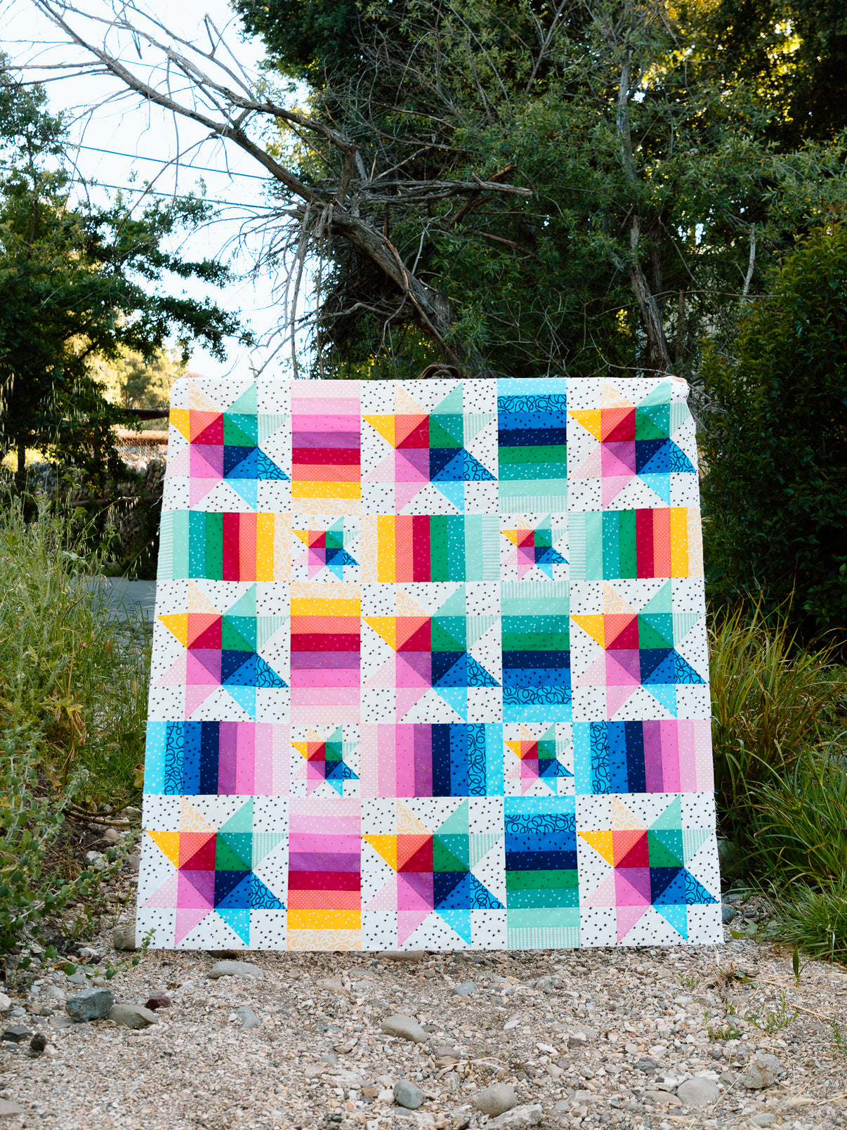 Tetra Star Quilt Pattern – Mommy and Me Quilt Co