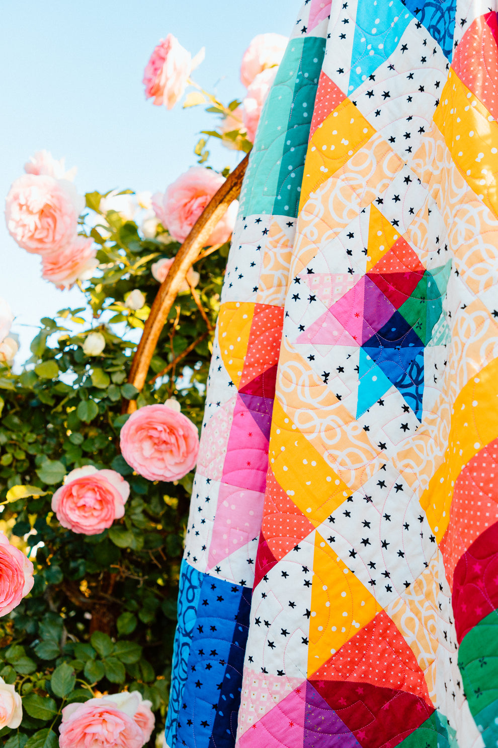 Tetra Star Quilt Pattern – Mommy and Me Quilt Co