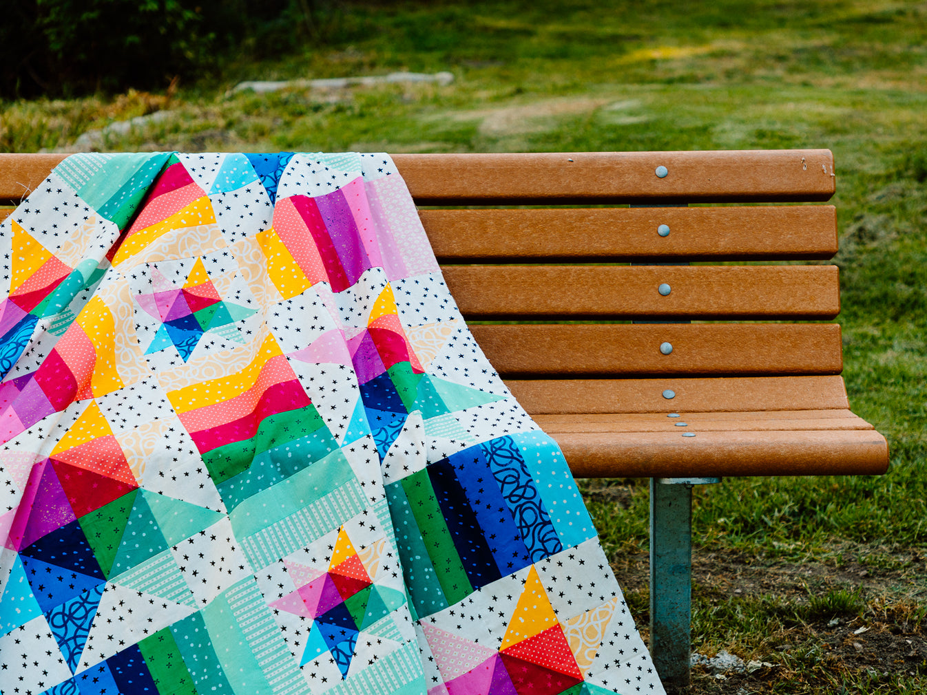 Tetra Star Quilt Pattern – Mommy and Me Quilt Co