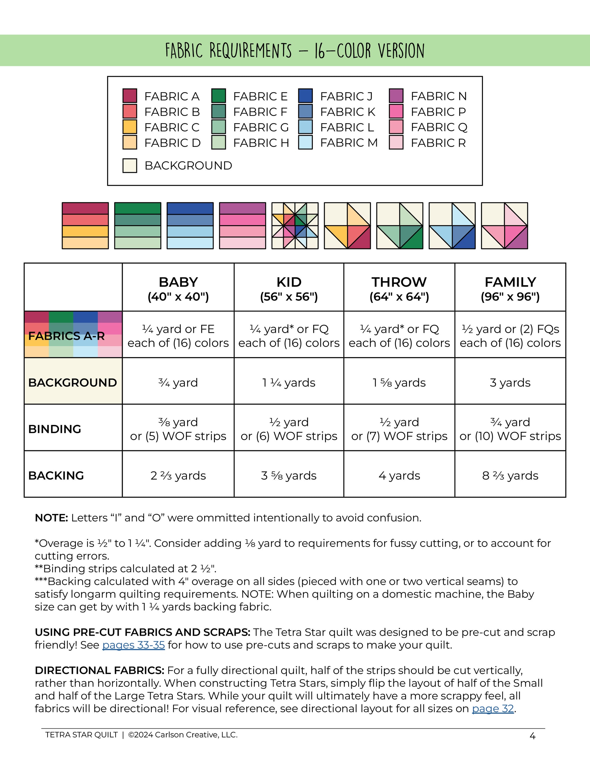 Tetra Star Quilt Pattern – Mommy and Me Quilt Co